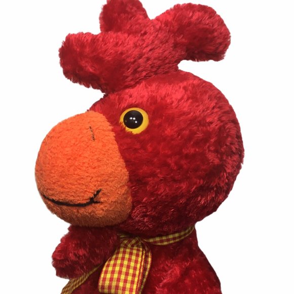 Animal Adventure | Toys | Rare Red Rooster Plush Stuffed Animal ...